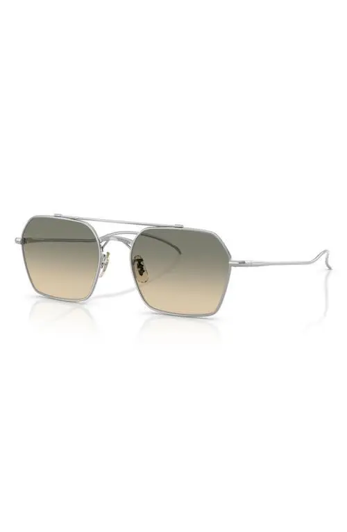 Oliver Spencer Tk-15 53mm Geometric Sunglasses