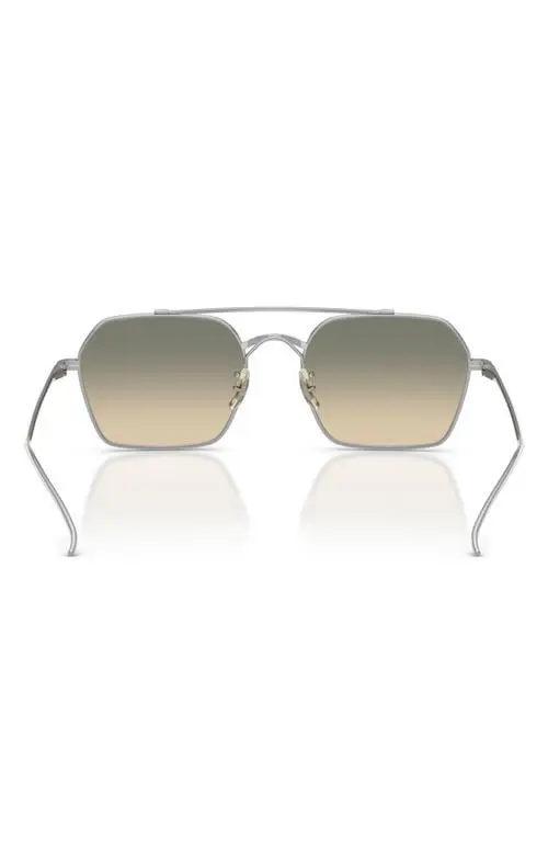 Oliver Spencer Tk-15 53mm Geometric Sunglasses