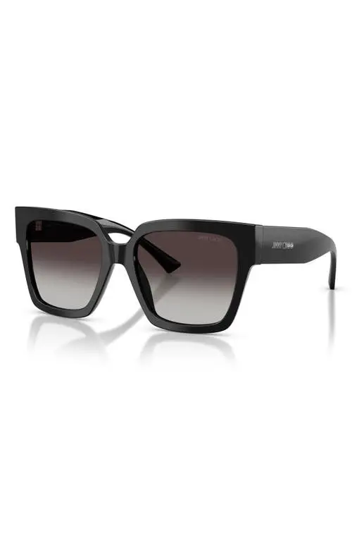 JIMMY CHOO 54mm Gradient Square Sunglasses