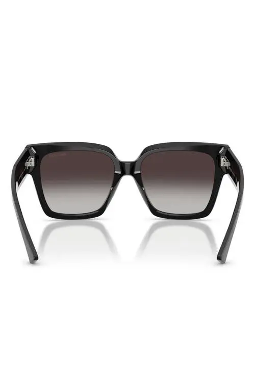 JIMMY CHOO 54mm Gradient Square Sunglasses