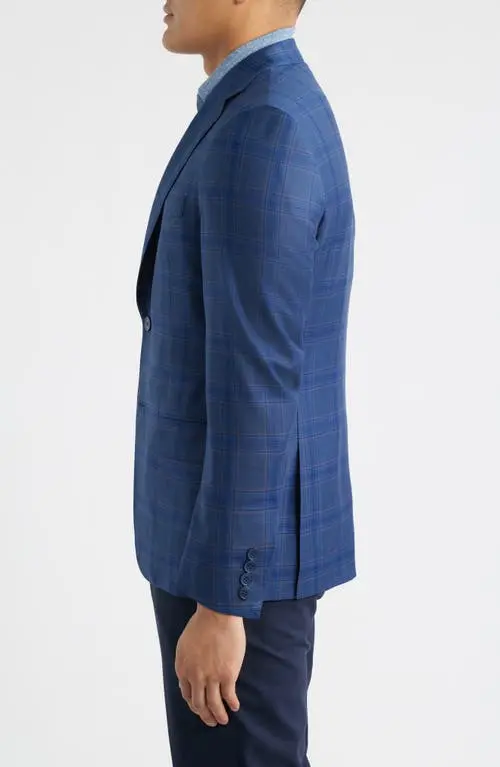 HERITAGE GOLD Plaid Wool Sport Coat