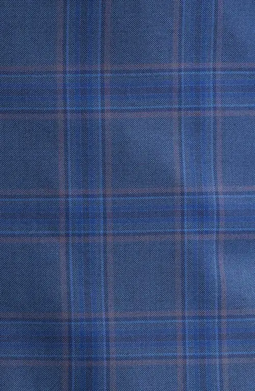 HERITAGE GOLD Plaid Wool Sport Coat