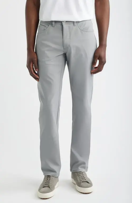 Scott Barber Sonoma Twill Five-pocket Pants - Silver
