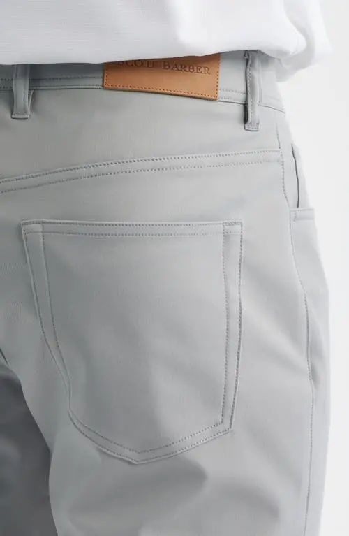 Scott Barber Sonoma Twill Five-pocket Pants - Silver