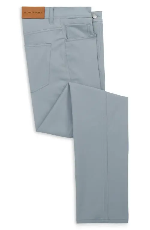 Scott Barber Sonoma Twill Five-pocket Pants - Silver
