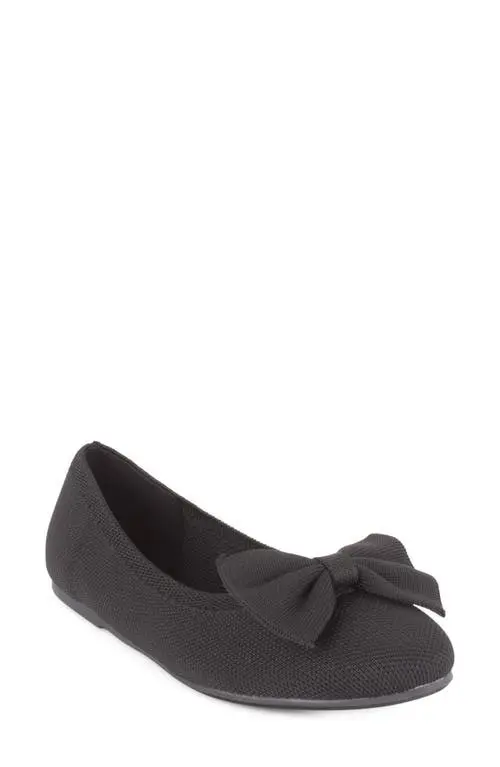 Tahari Casablanca Bow Flat - Black