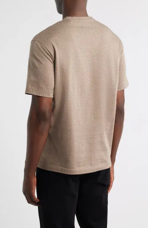 Emporio Armani Geo Print Cotton Graphic T-shirt