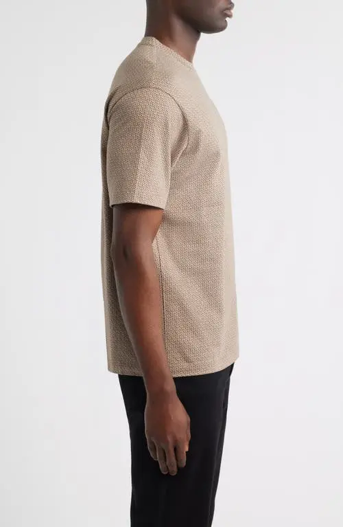Emporio Armani Geo Print Cotton Graphic T-shirt