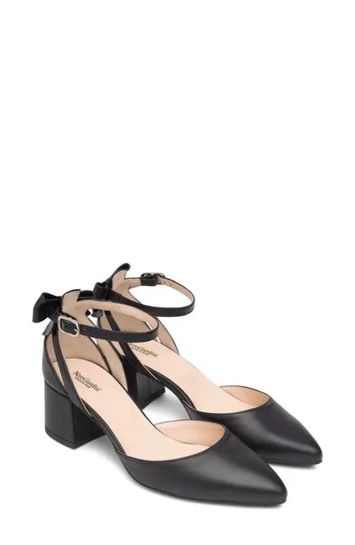 NEROGIARDINI Ankle Strap Pump - Black