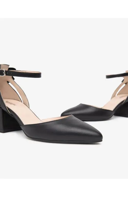 NEROGIARDINI Ankle Strap Pump - Black