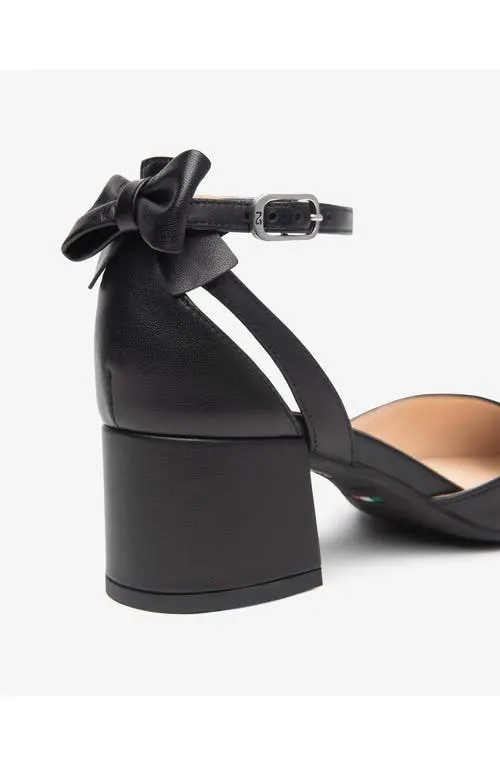 NEROGIARDINI Ankle Strap Pump - Black