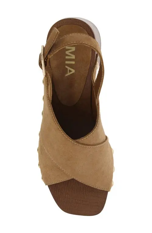Mia Eudora Sandal - Tan