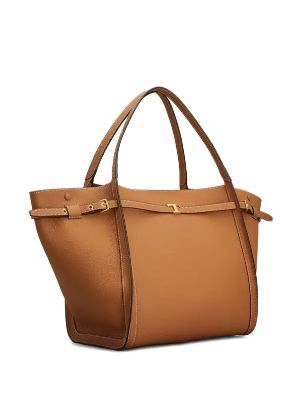 TOD'S Medium Leather Tote - Brown