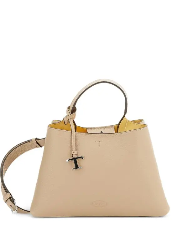 TOD'S Leather Tote - Beige