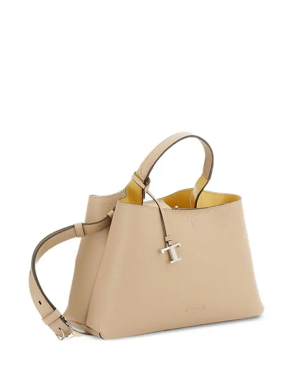 TOD'S Leather Tote - Beige