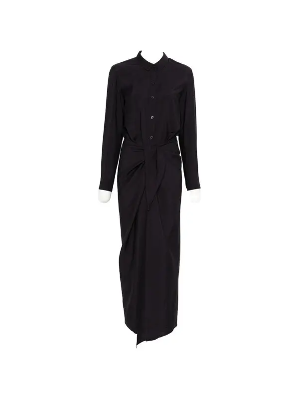 Emporio Armani Chemisier Shirt Dress - Blue