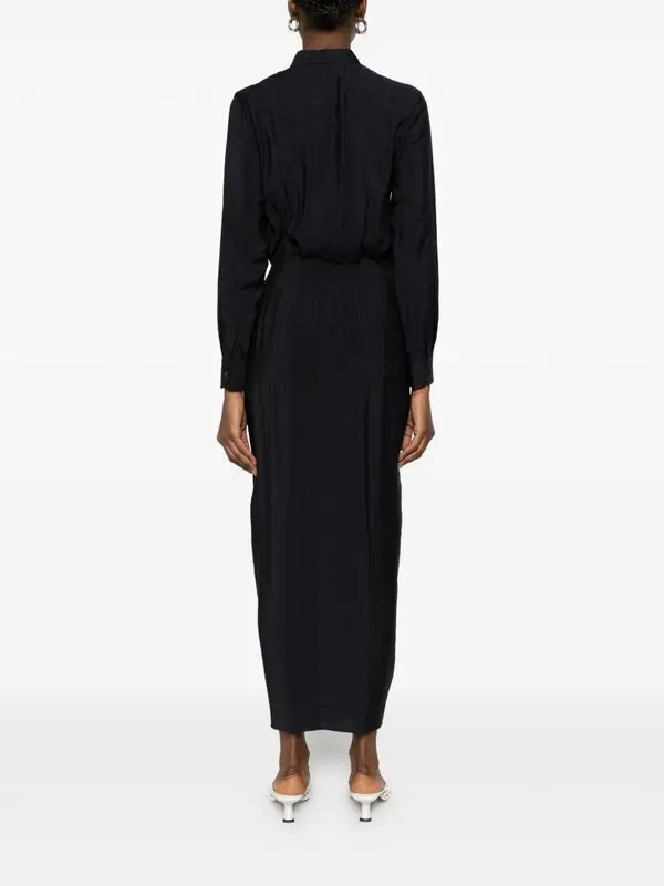 Emporio Armani Chemisier Shirt Dress - Blue