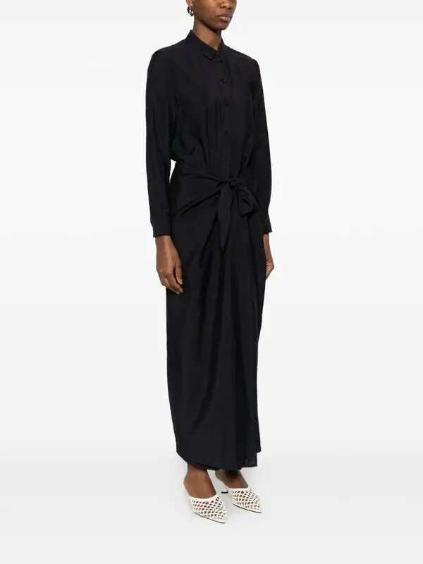 Emporio Armani Chemisier Shirt Dress - Blue