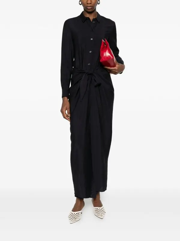Emporio Armani Chemisier Shirt Dress - Blue