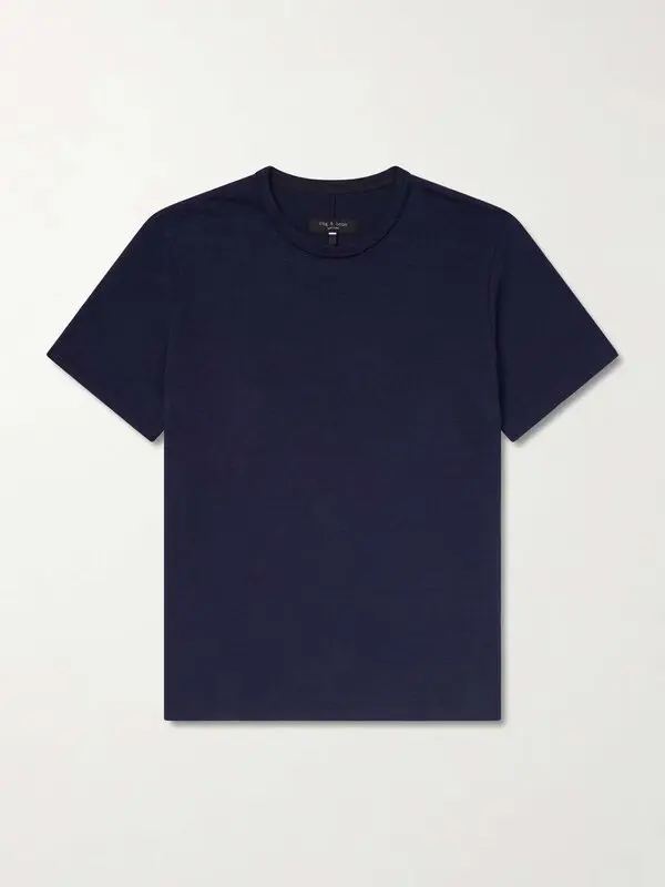 Lululemon Stretch Recycled-jersey T-shirt - Navy