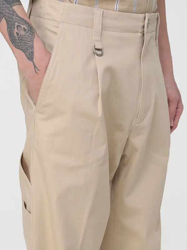 PAOLO PECORA Gabardine Wide-leg Trousers