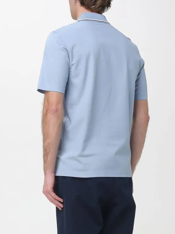 FERRAGAMO Polo Shirt - Denim