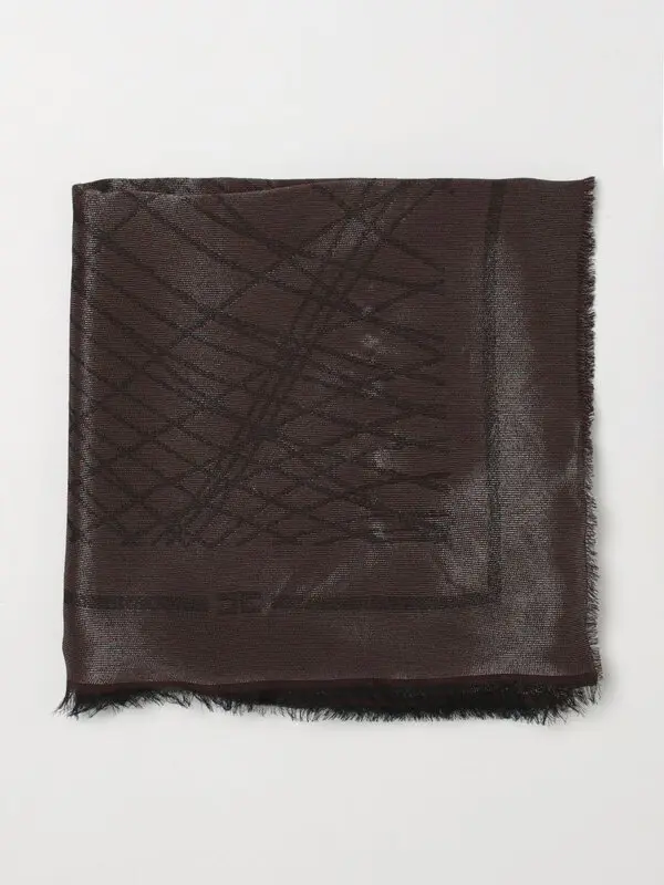 Elisabetta Franchi Scarf - Brown