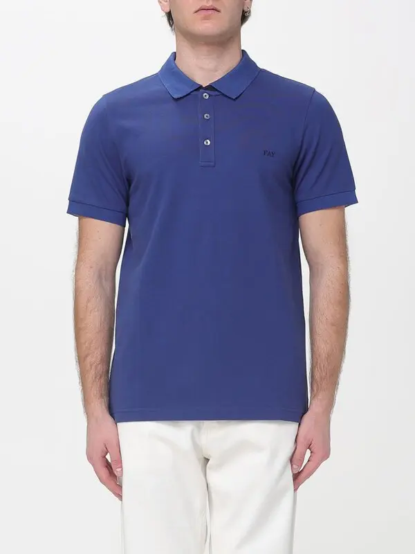 FAY Polo Shirt - Blue 1