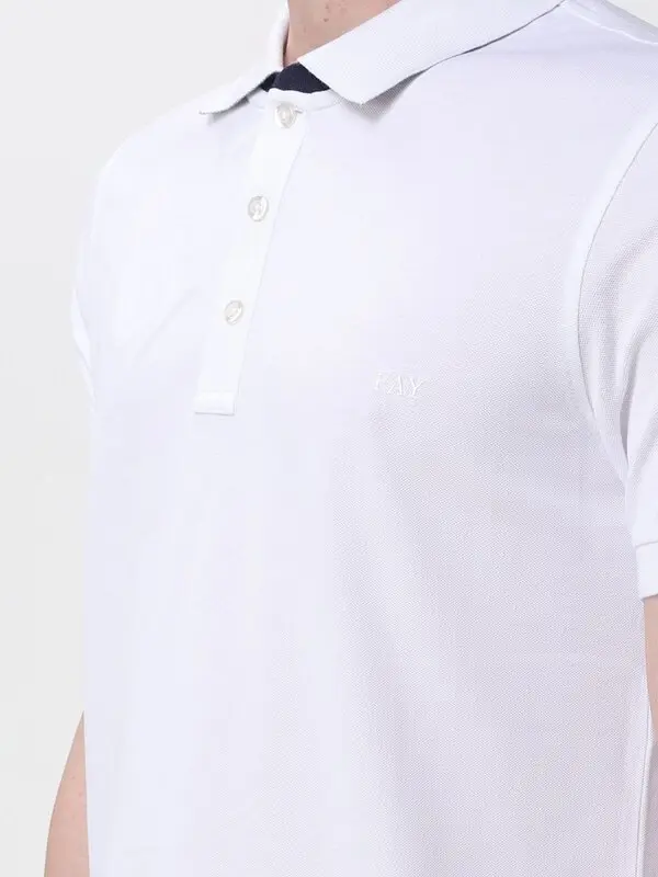 FAY Polo Shirt - White