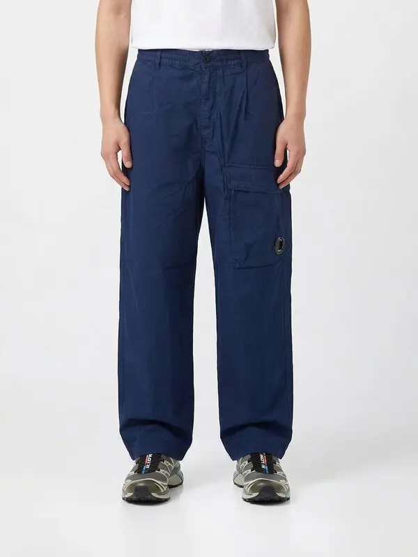 C.P. COMPANY Cotton Cargo Trousers - Navy