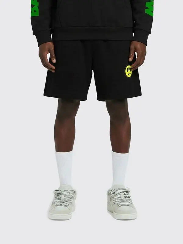 BARROW Cotton Sport Shorts - Black