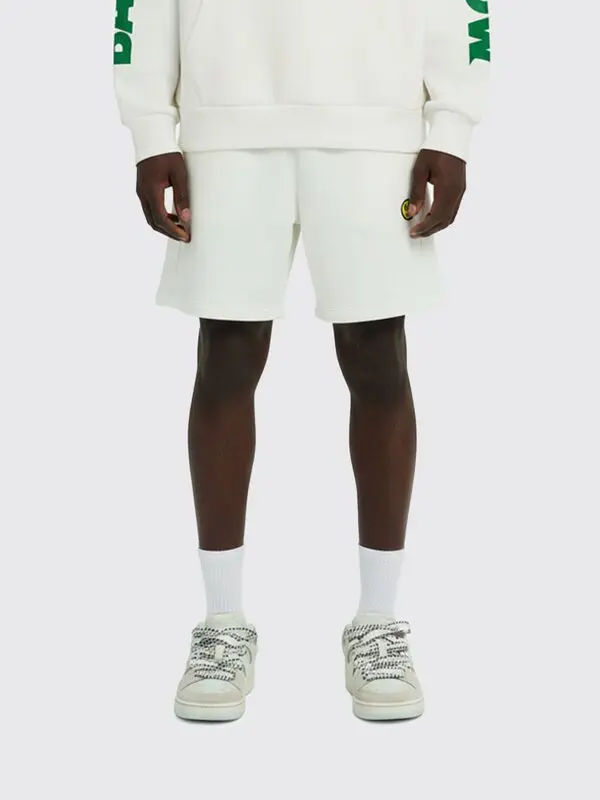 BARROW Cotton Sport Shorts - White
