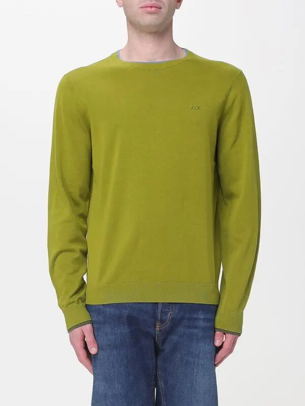 SUN 68 Sweater - Olive