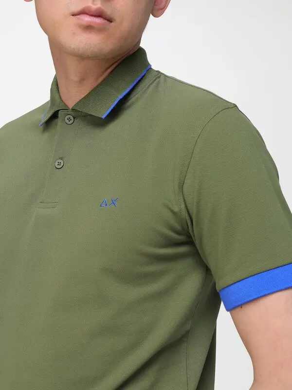 SUN 68 Polo Shirt - Green