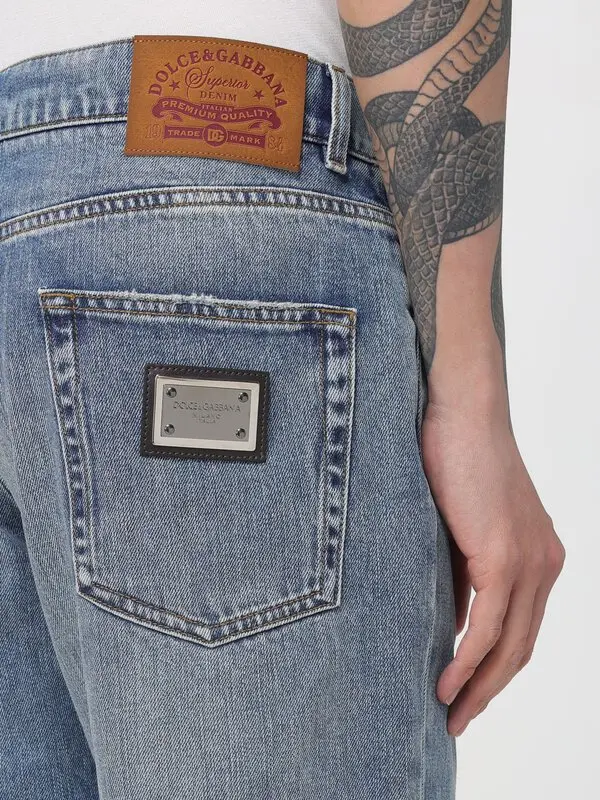 Dolce & Gabbana Straight Leg Jeans