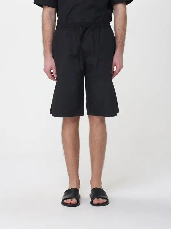 Dolce & Gabbana Cotton Drawstring Shorts - Black