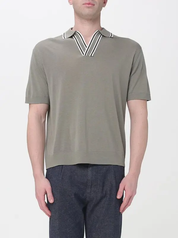 PAOLO PECORA Polo Shirt - Green