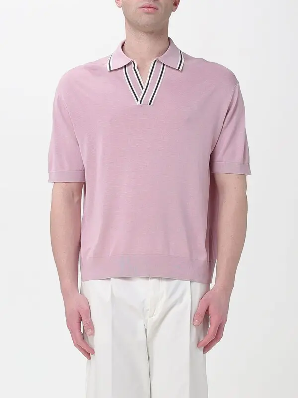 PAOLO PECORA Polo Shirt - Pink