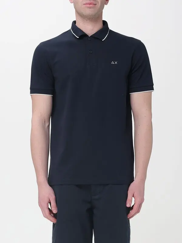 SUN 68 Polo Shirt - Navy