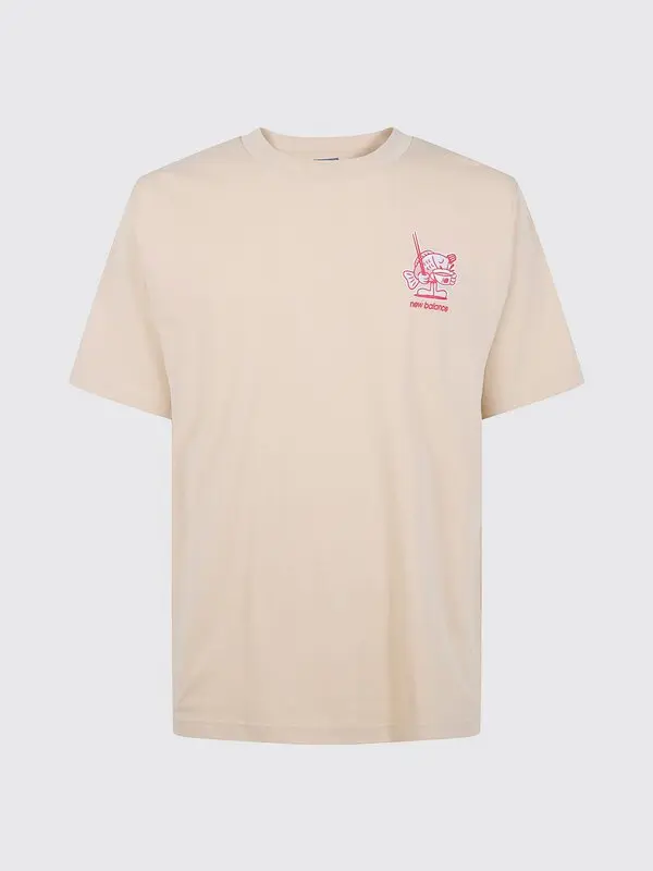 NEW BALANCE Printed Cotton T-shirt