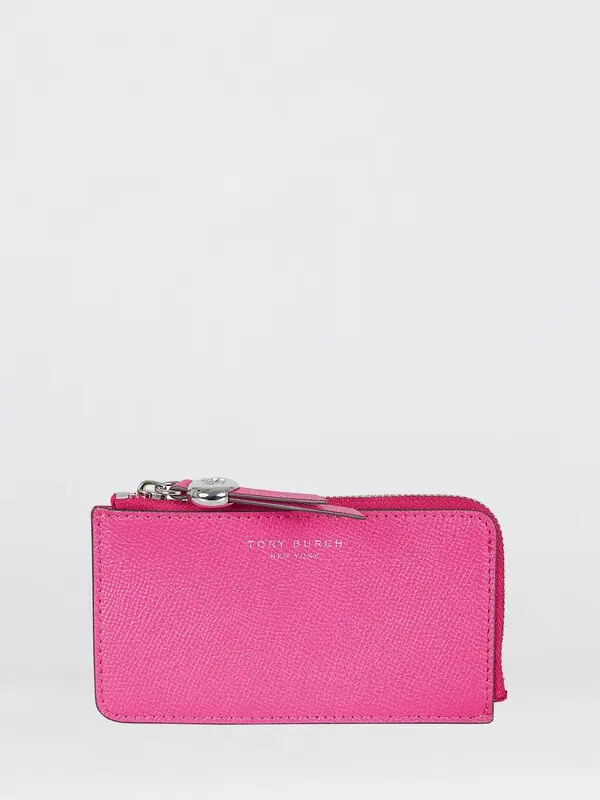 Tory Burch Romy Zip Card Holder - Pink