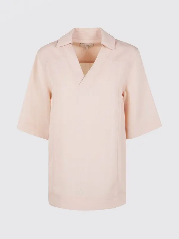 Loulou De Saison Knit Polo Shirt - Pink