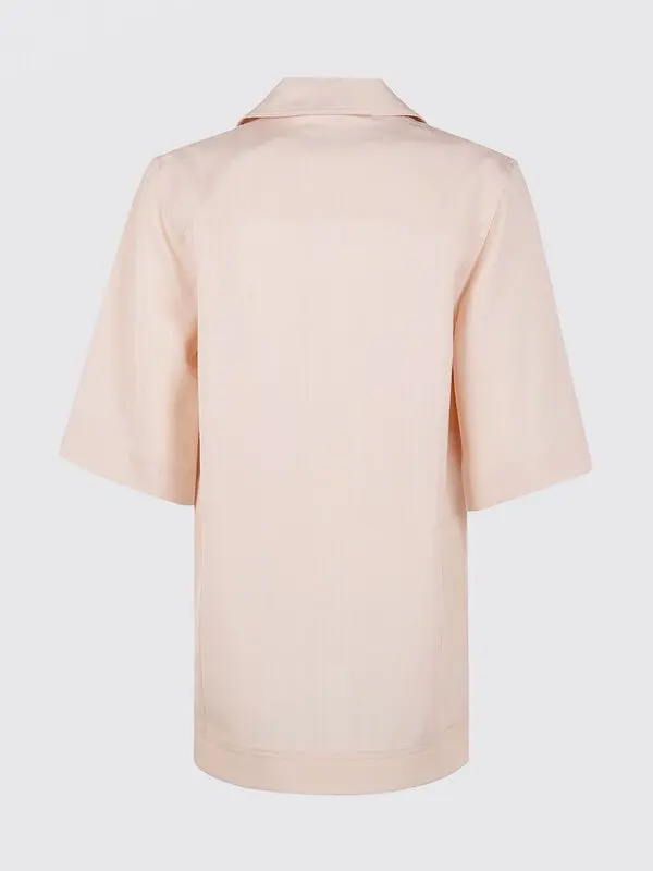 Loulou De Saison Knit Polo Shirt - Pink