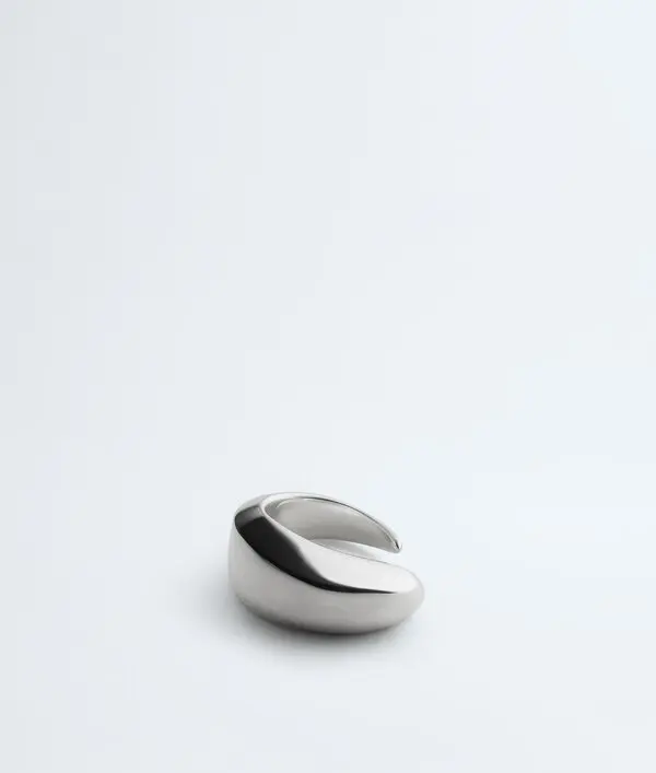 Bottega Veneta Prisma Ring - Silver