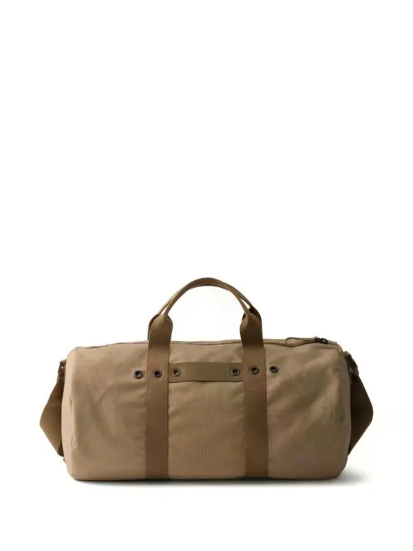 Prada Canvas Duffel Bag - Neutrals
