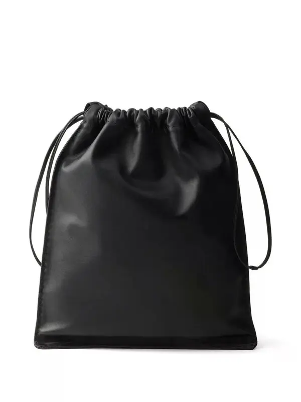 Prada Nappa Leather Pouch - Black