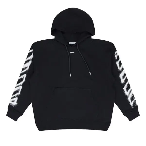 Off-White Spray Can Arrow Skate Hoodie - Black