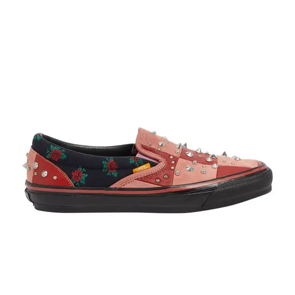 Gucci Vans X Og Classic Slip-on Lx Pink Patchwork