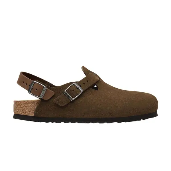BIRKENSTOCK Tokio Suede Sandal 'carafe - Brown