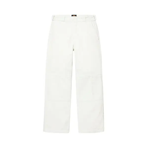 Supreme X Dickies Double Knee Corduroy Work Pant - White